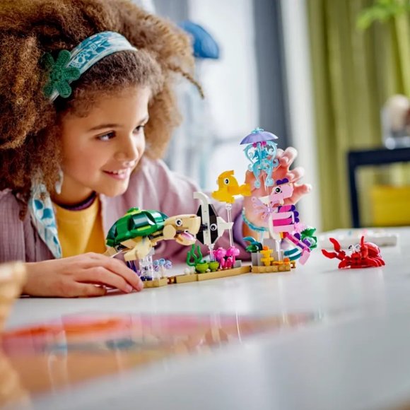 Lego | Toys | New Lego Creator 3158 Sea Animals 3 In 1 Turtle Fish Crab ...